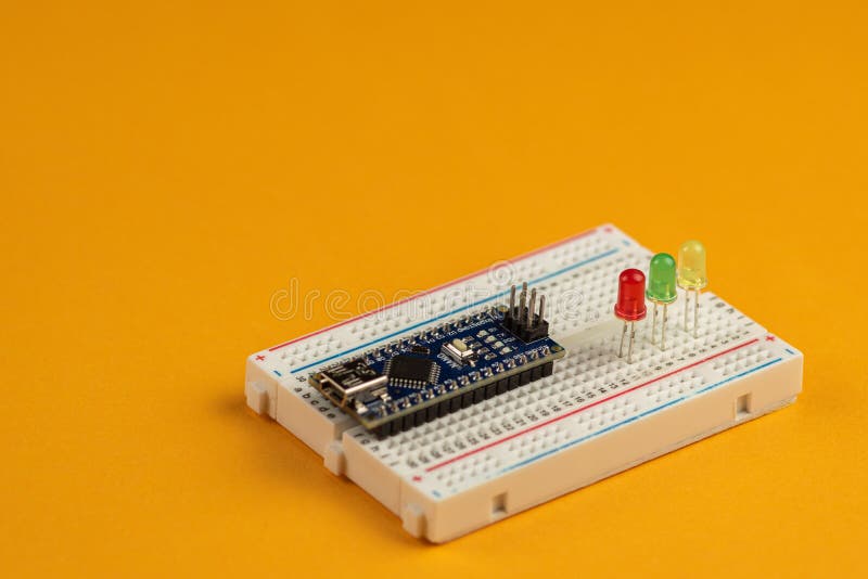 Modules of the Electronic Designer for Training Stock Photo - Image of ...