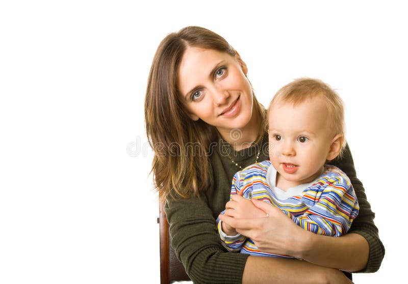 Moeder en zoon stock foto. Image of jongen, embracing - 7987506