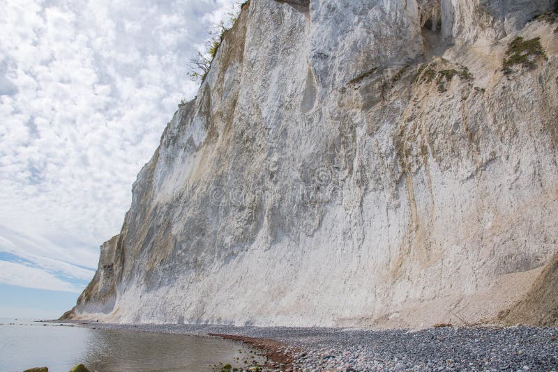 Moens Klint Chalk Cliffs in Denmark Stock Photo - Image of cliff ...