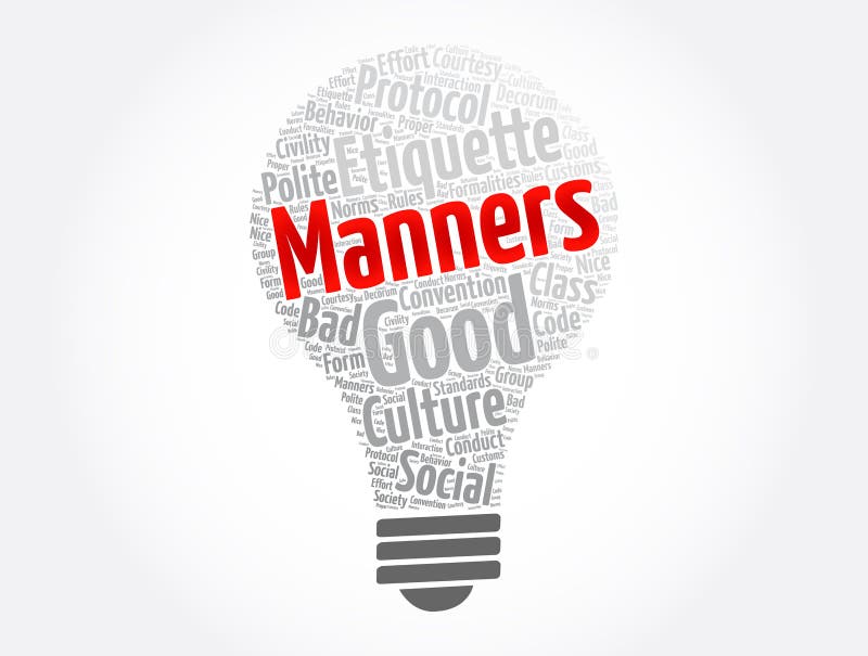 Moeurs Word Cloud Collage Concept Fond Illustration Stock ...