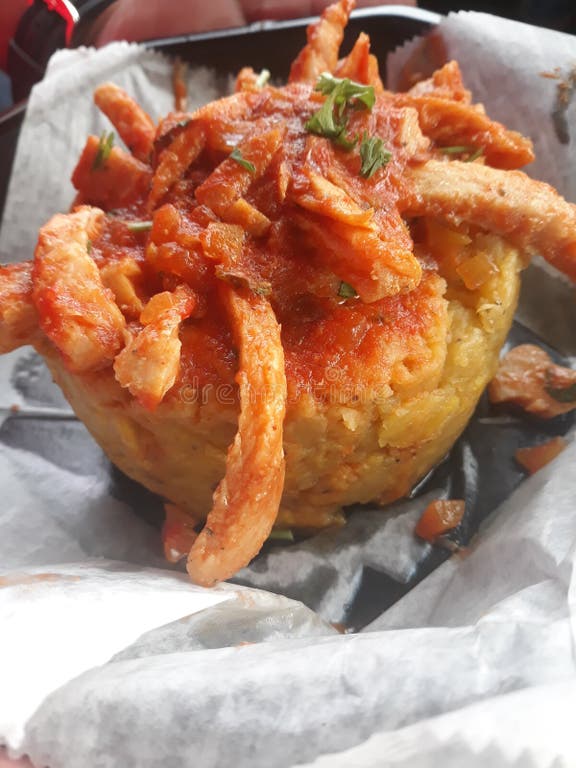 Mofongo in Puerto Rico stock photo. Image of vegetable - 231224990