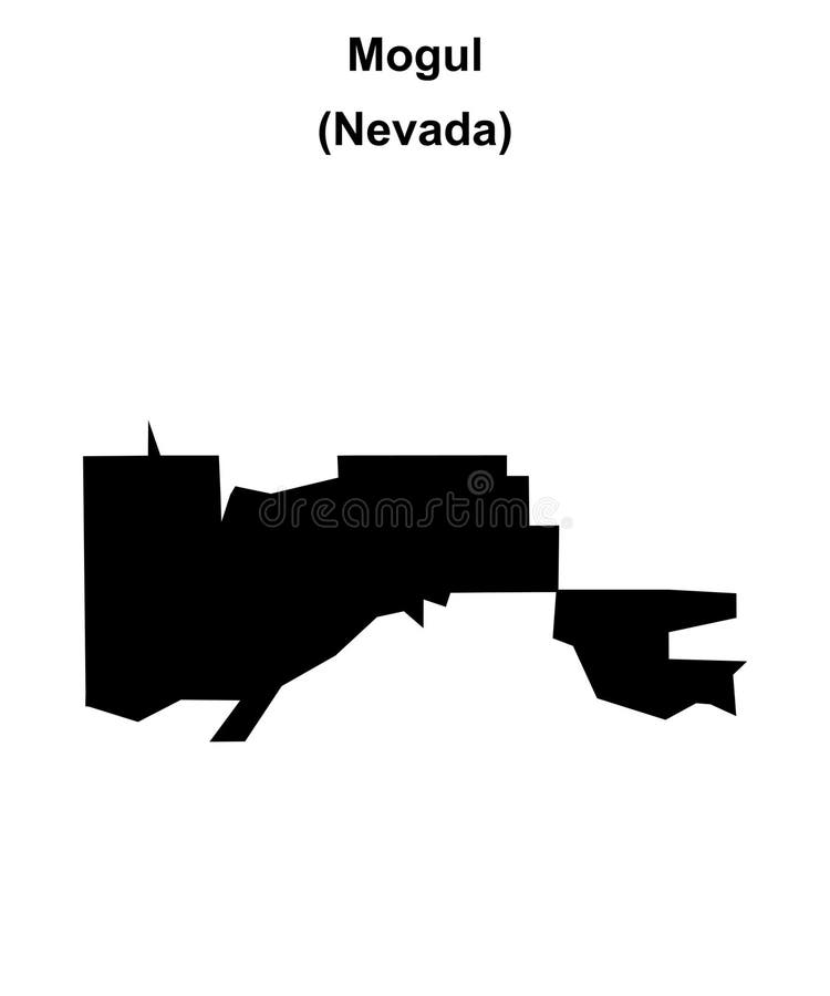 Mogul outline map stock vector. Illustration of boundary - 387578297