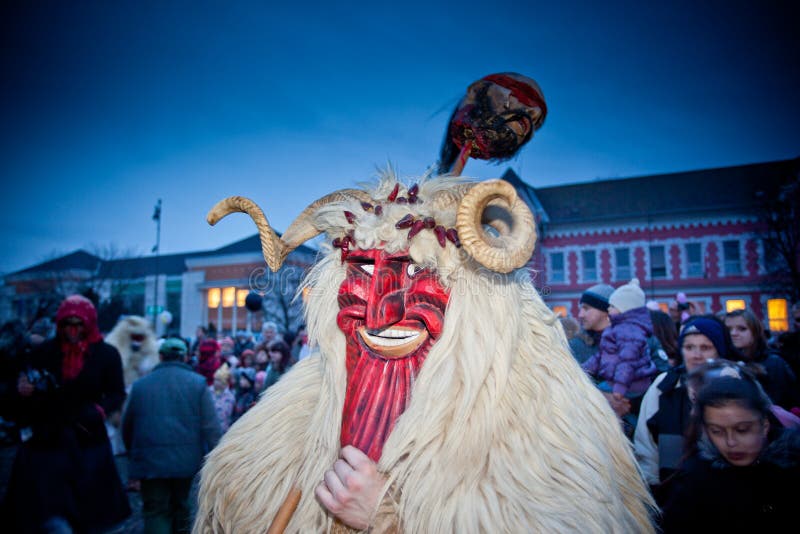 Mohacsi Busojaras Carnival editorial image. Image of february - 29271500