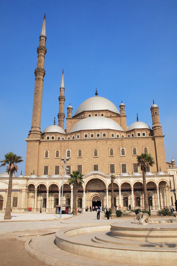 Mohamed Ali Mosque stock image. Image of monument, front - 1868795