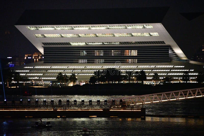 Mohammed Bin Rashid Library in Dubai, UAE Editorial Photography - Image ...
