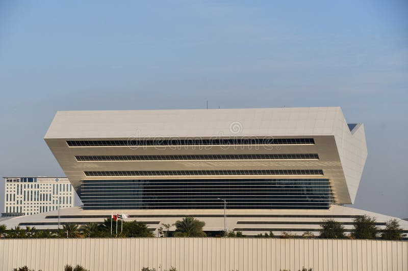 Mohammed Bin Rashid Library in Dubai, UAE Stock Image - Image of ...