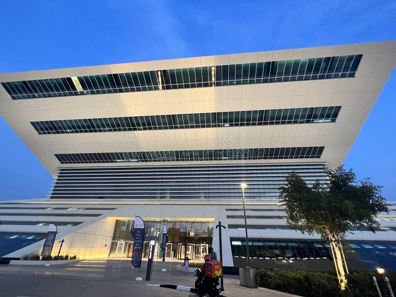 Mohammed Bin Rashid Library in Dubai, UAE Stock Image - Image of ...
