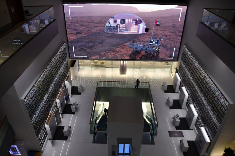 Mohammed Bin Rashid Library in Dubai, UAE Editorial Photography - Image ...