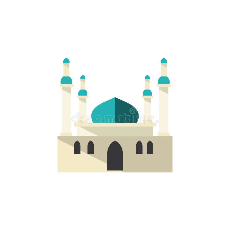 Mohammedanism Flat Icon. stock vector. Illustration of muslim - 97478810