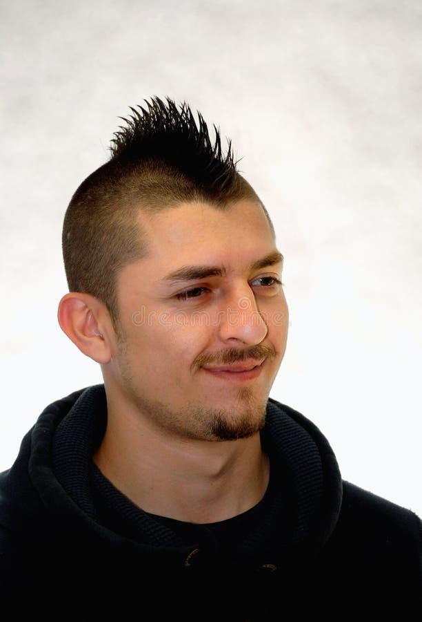 Mohawk stock image. Image of shoulders, mohawk, profile - 11192059