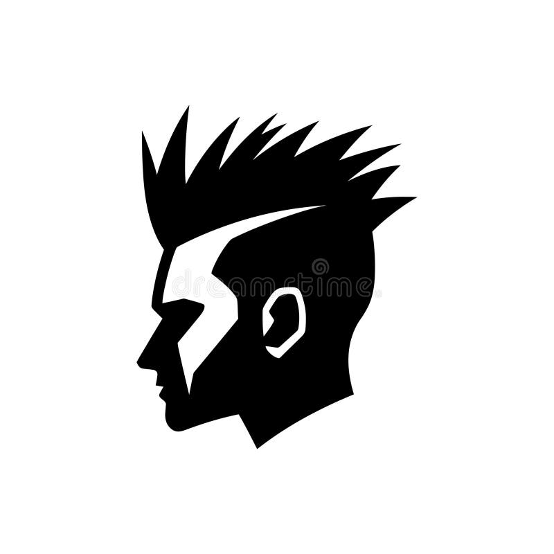 Mohawk icon stock vector. Illustration of sign, symbol - 301222455