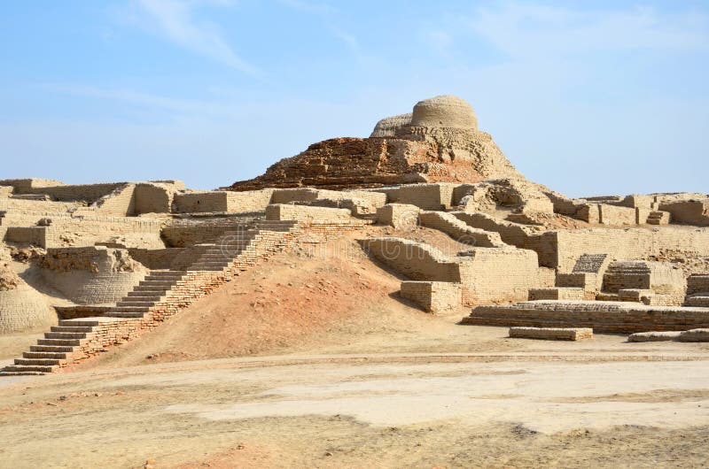 Mohenjo Daro stock image. Image of site, asia, dead, mohenjodaro - 55087693