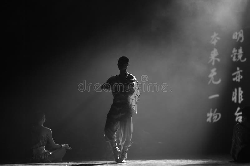 Moine Chinois D'art Martial Image stock éditorial - Image du guerriers ...