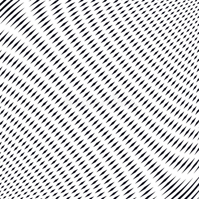 Moire Pattern, Monochrome Vector Background with Trance Effect. Stock ...
