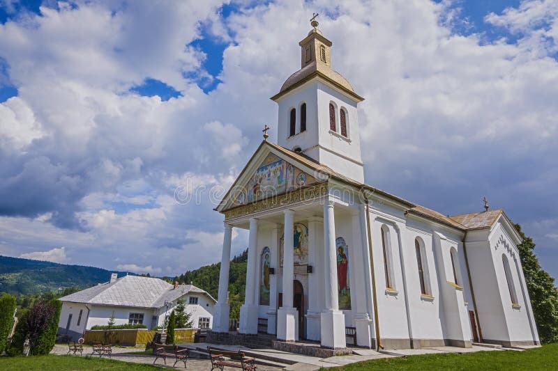 Moisei Monastery stock image. Image of style, religion - 4266781