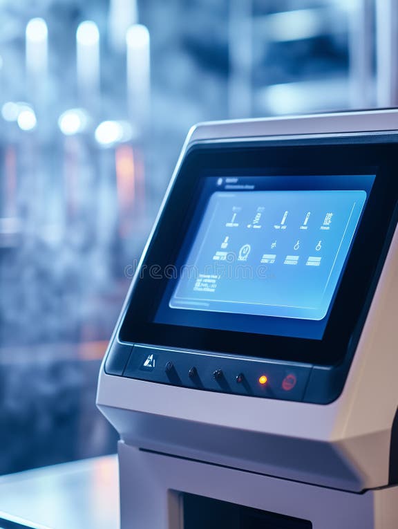 Moisture Analyzer with Touch Screen in Laboratory Setting during ...