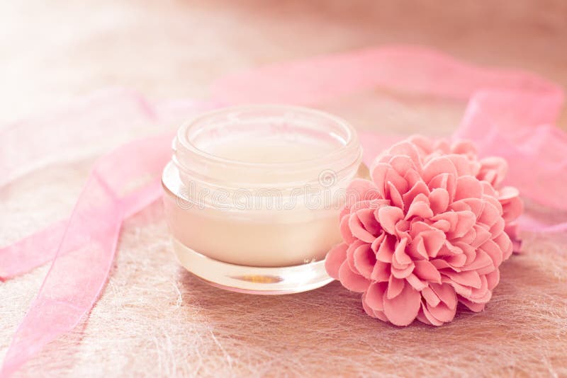 Moisturising Creams/lotions for daily Spa Stock Photo - Image of ...