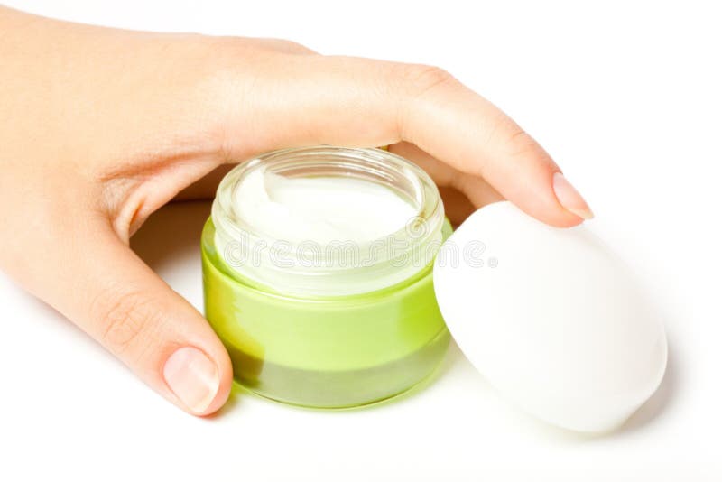 Moisturizer and Female Hand Stock Image - Image of beauty, conscious ...