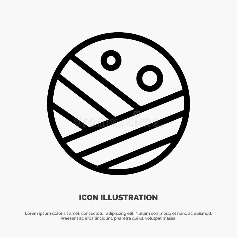 Moisturizer, Proceed, Protein, Strong Hair Line Icon Vector Stock ...