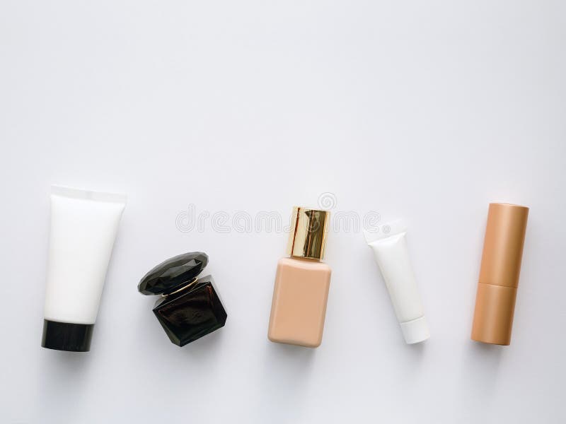 Moisturizing Face Mask, Perfume, Foundation, Eye Cream and Lipstick ...