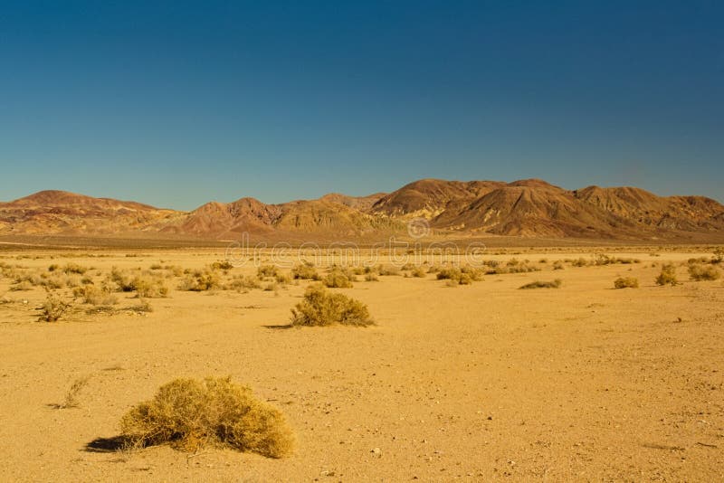 Amazing Mojave Desert stock photo. Image of natural, orange - 19685046