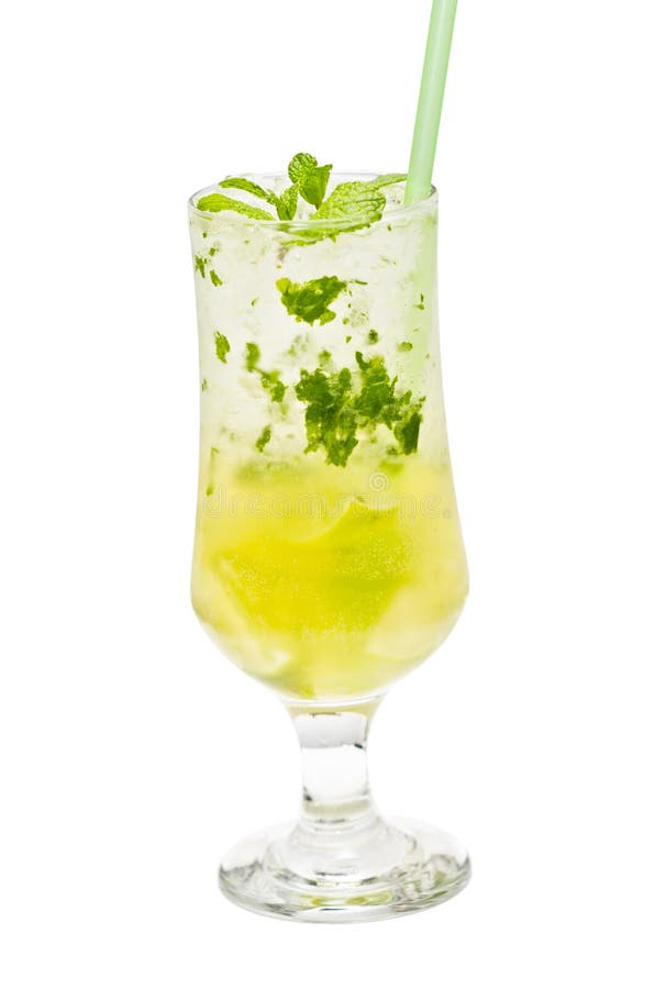 Mohito long drink stock photo. Image of cuban, fashionable - 5399370