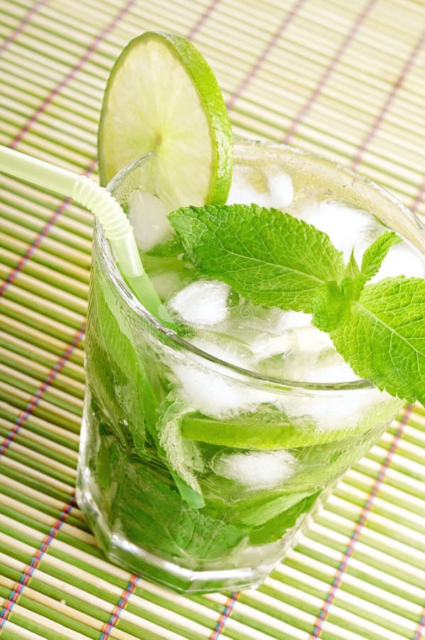 Mojito cocktail stock image. Image of herb, summer, fruit - 15647719