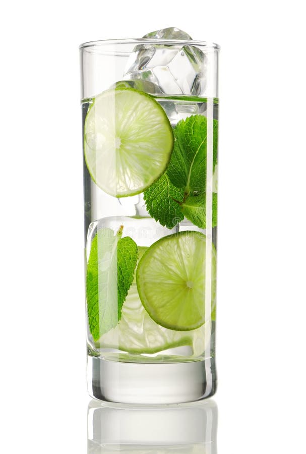 Mojito cocktail stock image. Image of cocktail, straw - 19659019