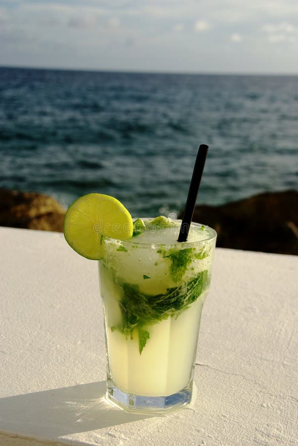 Mojito cocktail stock photo. Image of caribbean, bartender - 21975278