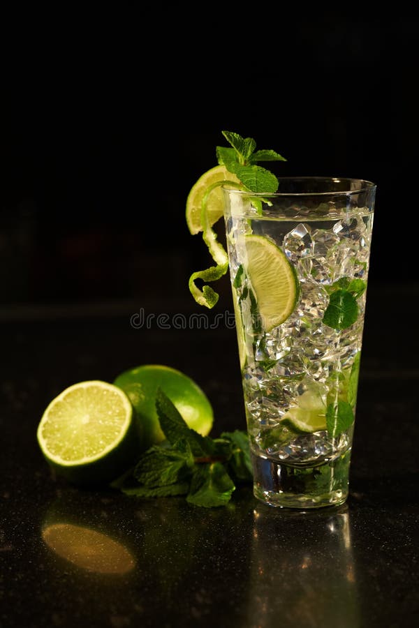 Mojito cocktail alcohol stock image. Image of cold, celebration - 68454389