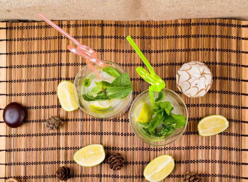 Mojito Cocktail Two Bokla Mat Stock Photos - Free & Royalty-Free Stock ...