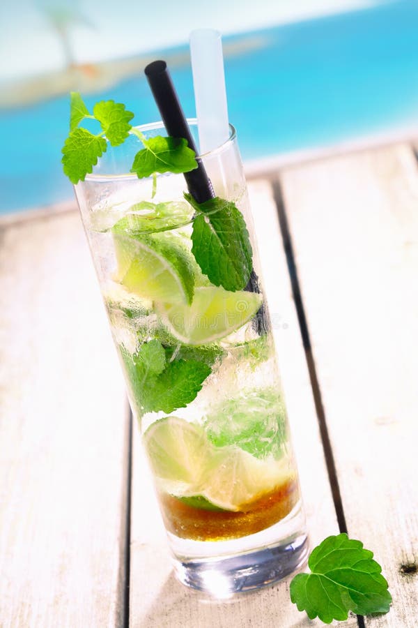 Mojito Drink stock image. Image of alcoholic, beach, holiday - 24347263