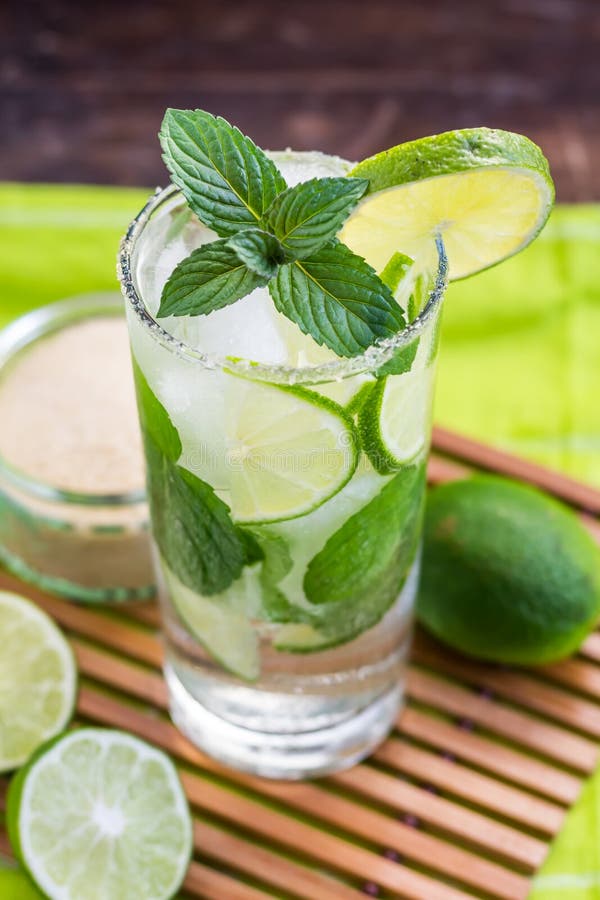 Mojito Drink stock image. Image of clear, cocktail, cool - 53143087