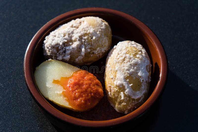 Mojo roja Mojo verde stock photo. Image of garlic, pepper - 182246506