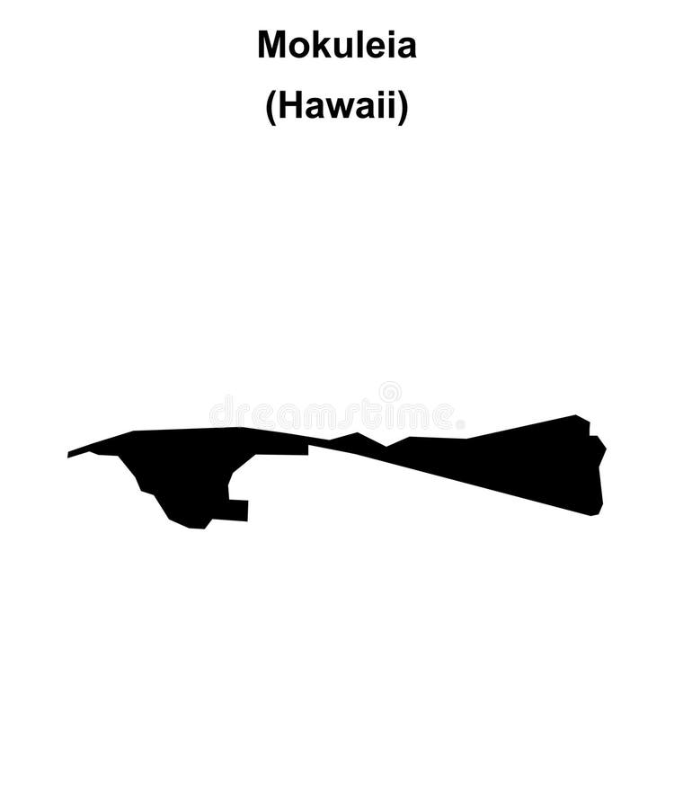 Mokuleia Outline Stock Illustrations – 1 Mokuleia Outline Stock ...