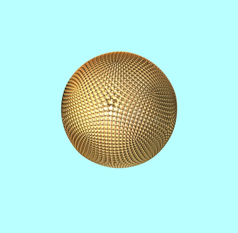 Molécula de oro del átomo stock de ilustración. Ilustración de extracto ...