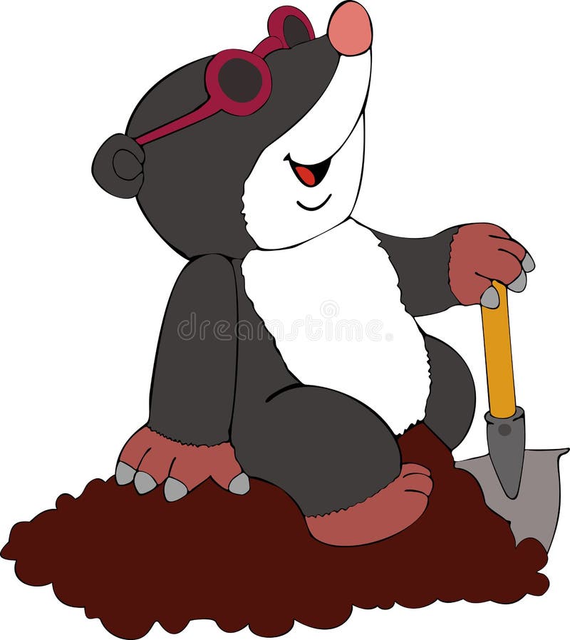 Mol vector illustratie. Illustratie bestaande uit illustratie - 19236879