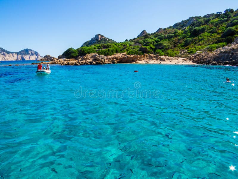 Molara Island, Sardinia stock image. Image of beach - 298760267