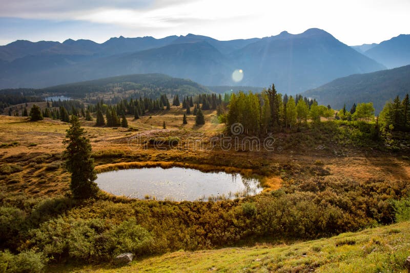 Molas Pass Overlook stock photo. Image of river, place - 195382736