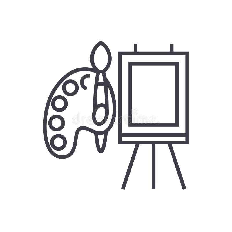 Molbert Vector Stock Illustrations – 11 Molbert Vector Stock ...