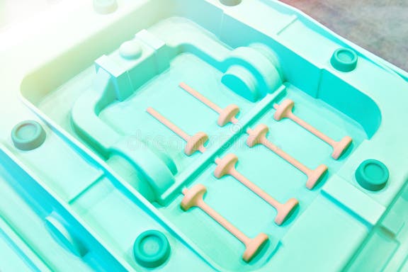 Mold for Casting Engine Valves Industry Stock Photo - Image of product ...