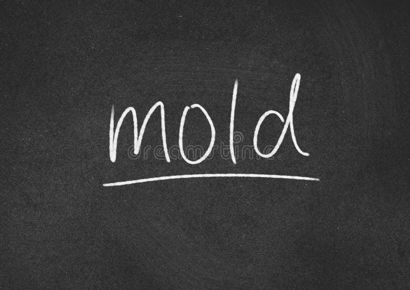 Mold stock image. Image of chalk, chalkboard, abstract - 164976261