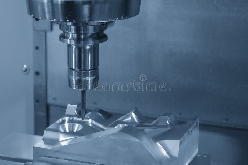 The Mold and Die Manufacturing Concepts by CNC Milling Machine Stock ...