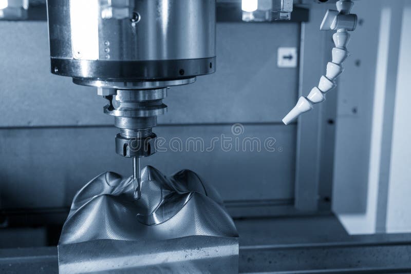 The Mold and Die Manufacturing Process by CNC Milling Machine with Ball ...