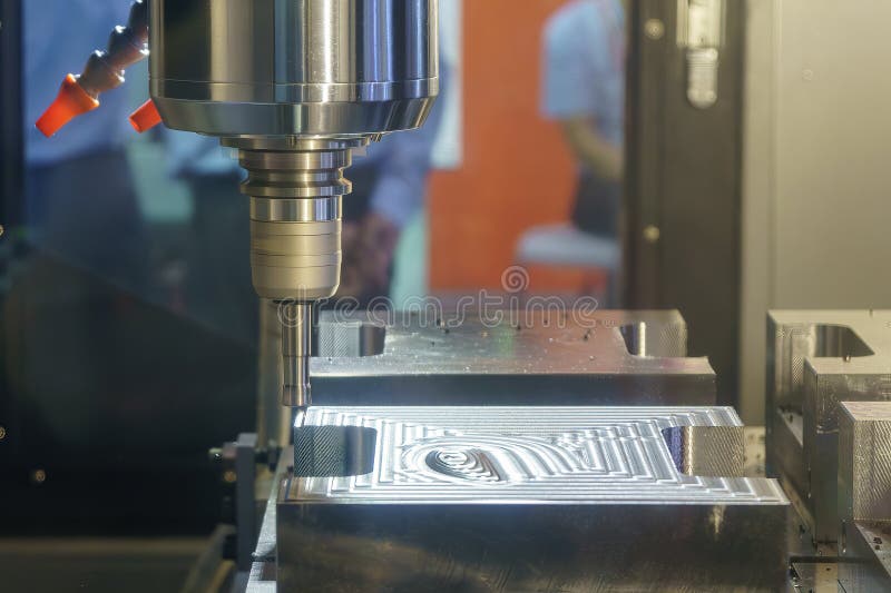 The Mold and Die Manufacturing Process by Machining Center with the ...