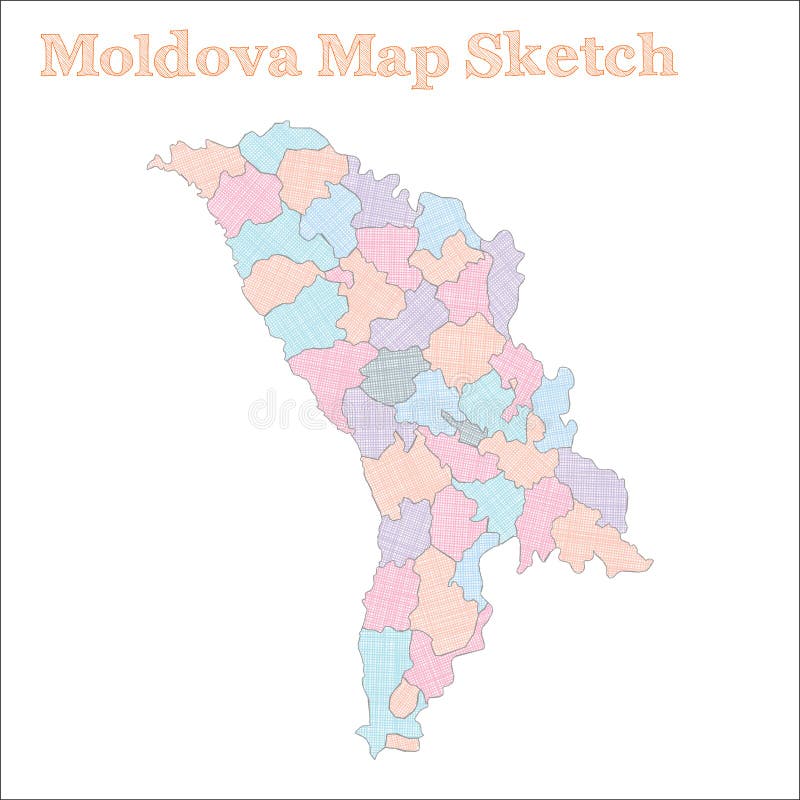 Moldau-Karte vektor abbildung. Illustration von kartografie - 135855960