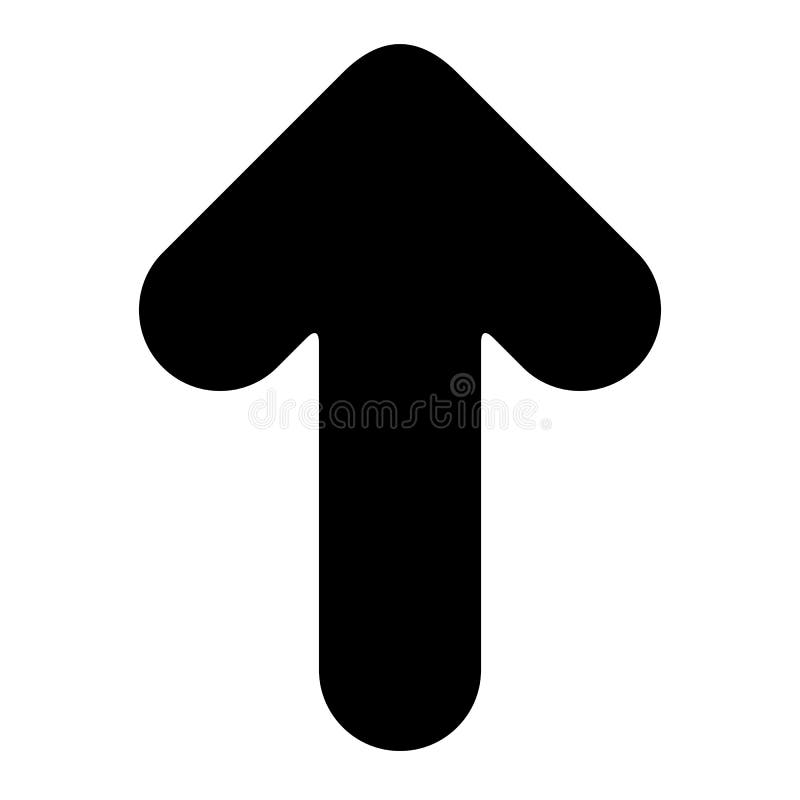 Seta arredondada ilustração stock. Ilustração de seta - 8631333