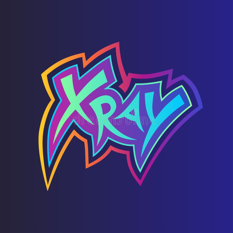 Molde Do Logotipo Do Raio X Ilustração do Vetor - Ilustração de estilo ...