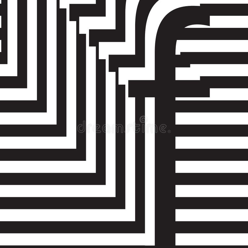 Molde Do Projeto Da Letra F Ilustração do Vetor - Ilustração de capital ...