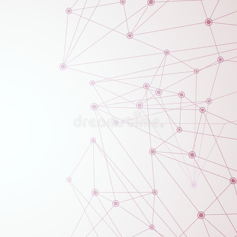 Molde Líquido Vermelho Do Fundo Da Conexão Ilustração do Vetor ...